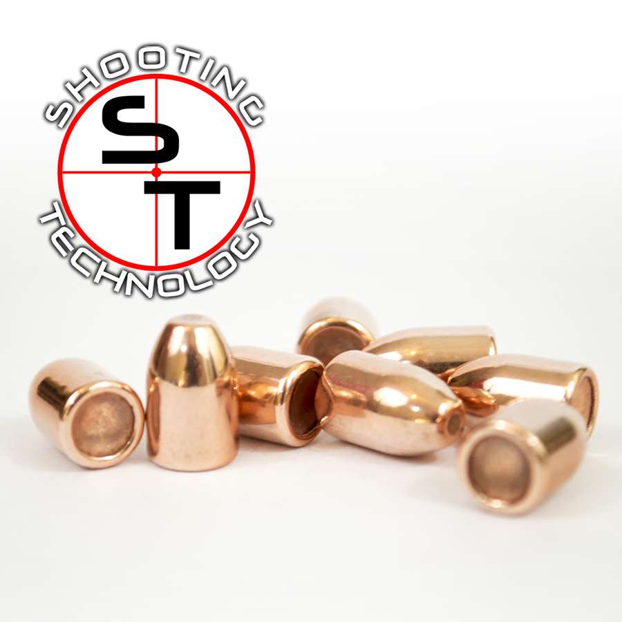 Bullet Flat point Hollow Base 124 - EU Intra Community -Shooting Technology